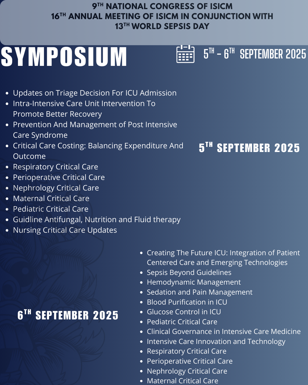 ISICM - PERDICI | Indonesian Society of Intensive Care Medicine.