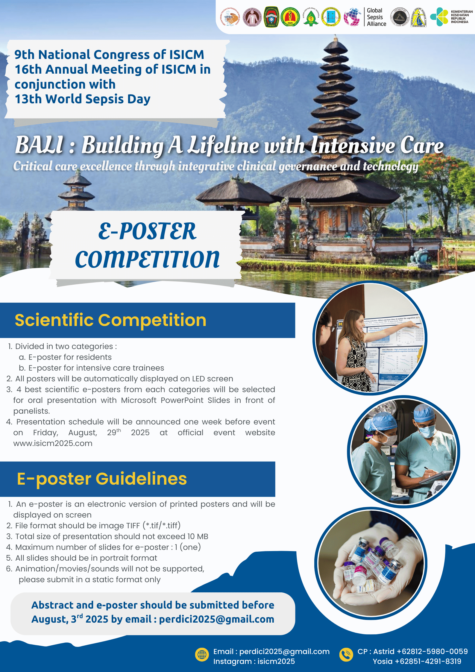 ISICM - PERDICI | Indonesian Society of Intensive Care Medicine.